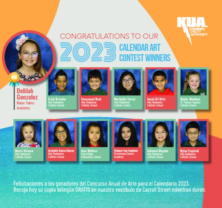 KUA Releases 2023 Calendar of Electrical Safety - Kissimmee Utility ...